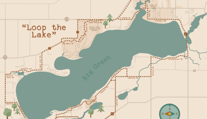 Green Lake's "Loop the Lake" - Wisconsin Bike Fed